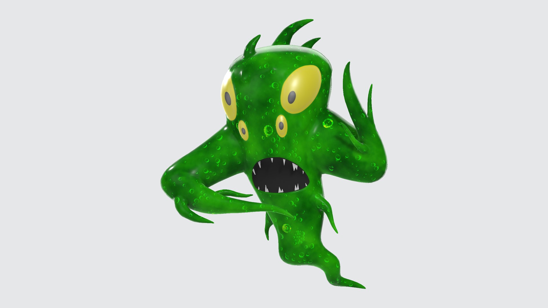 Mean Spirit 3D - TurboSquid 2320079