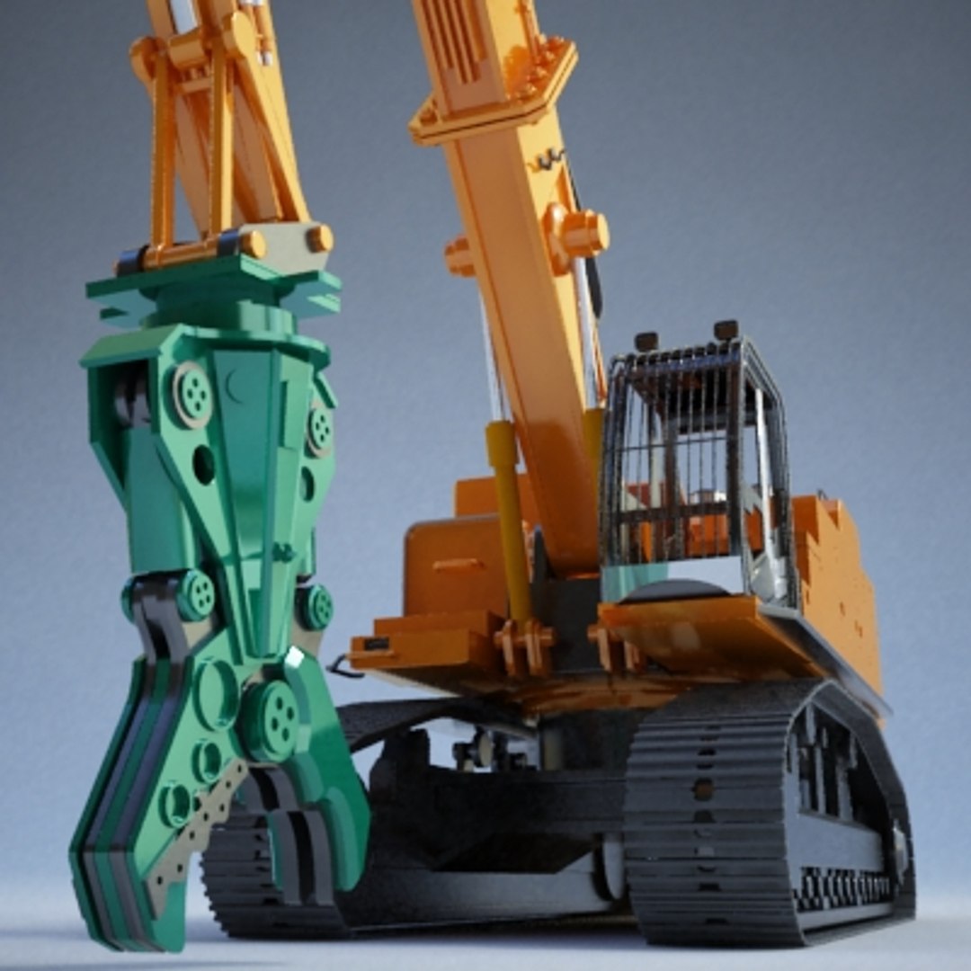 Excavator - Construction 3d Model