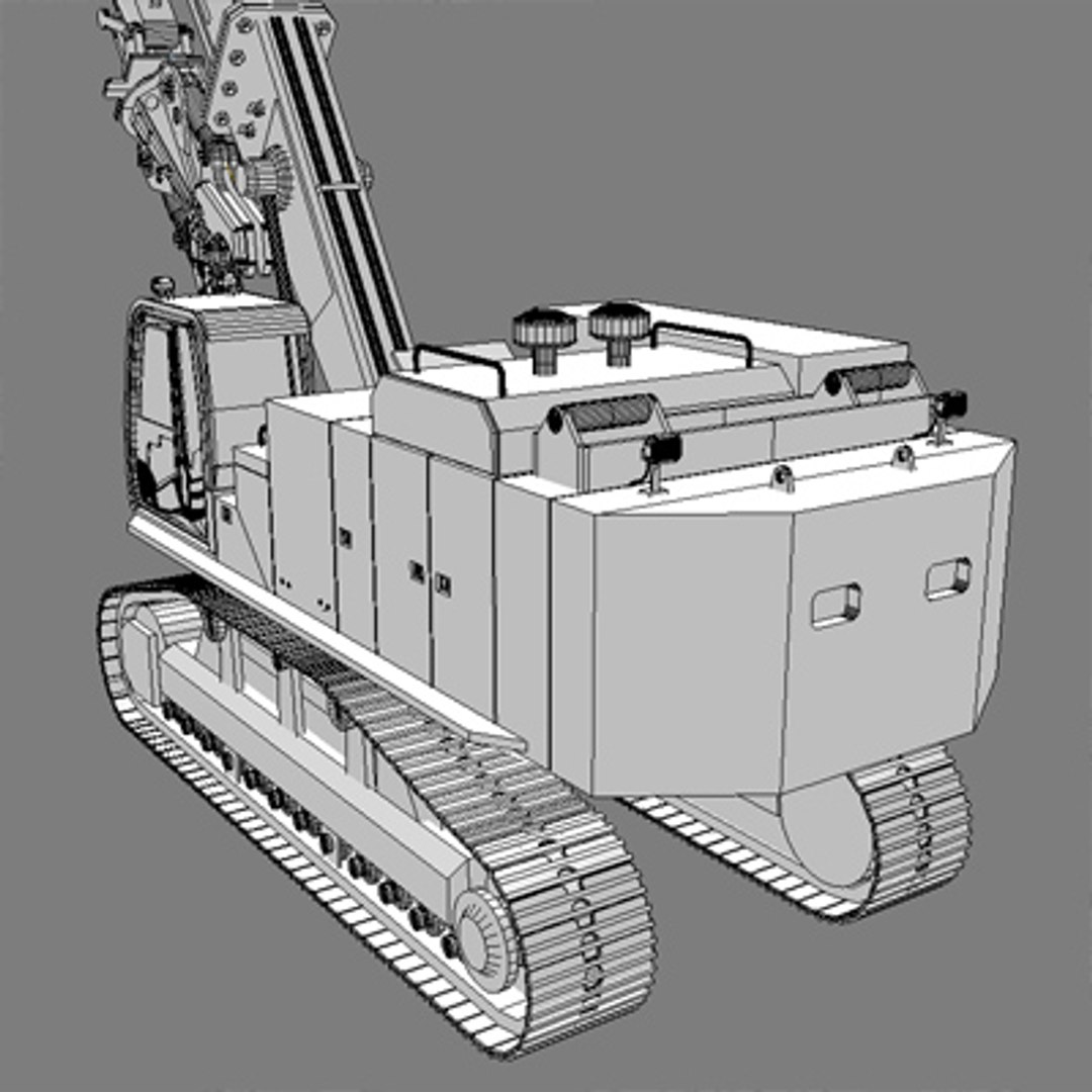 Excavator - Construction 3d Model