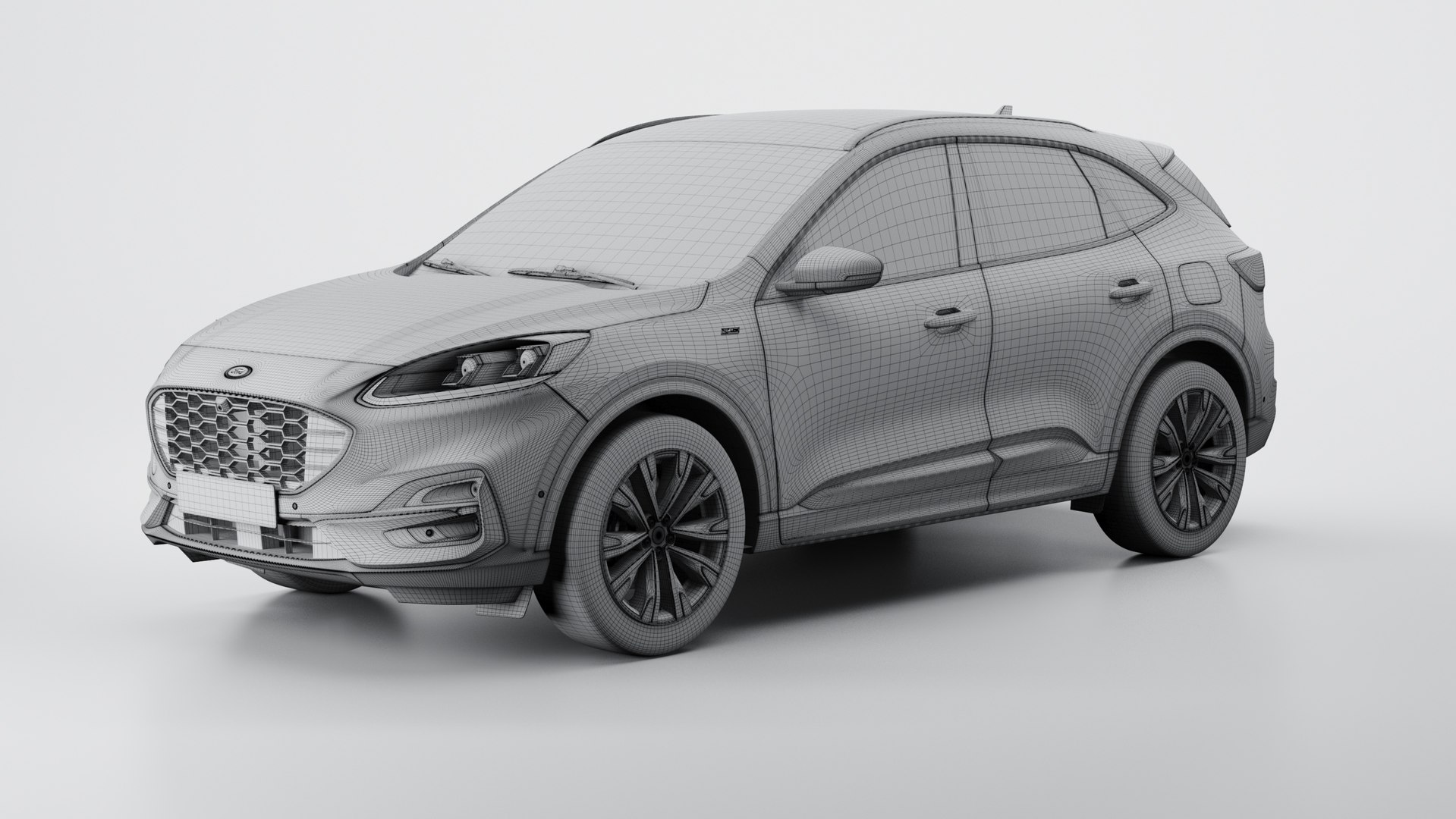 Ford Kuga 3D model - TurboSquid 1833379