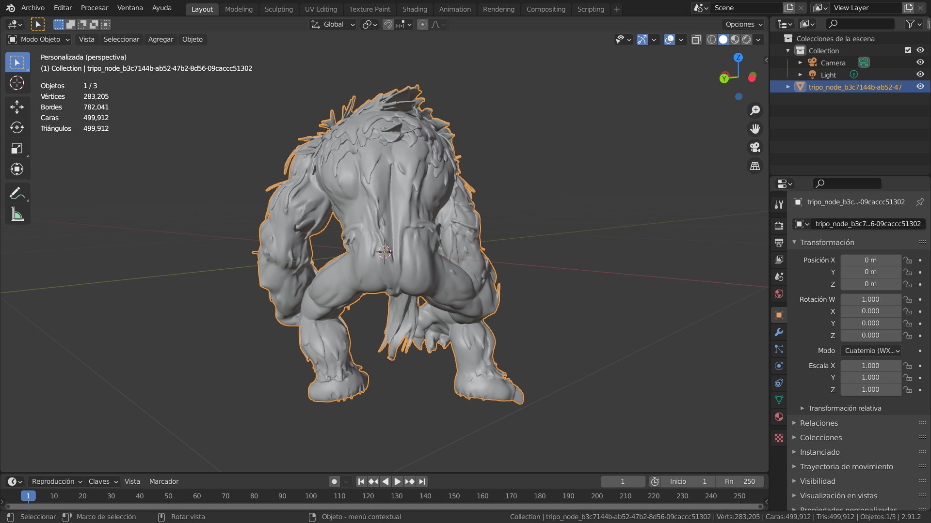 Gorilla Mounstruo 3D Model - TurboSquid 2349095