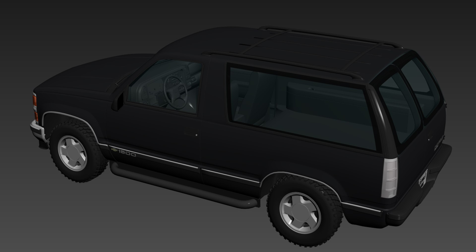 3D Chevrolet Tahoe 1995 Model - TurboSquid 2195664