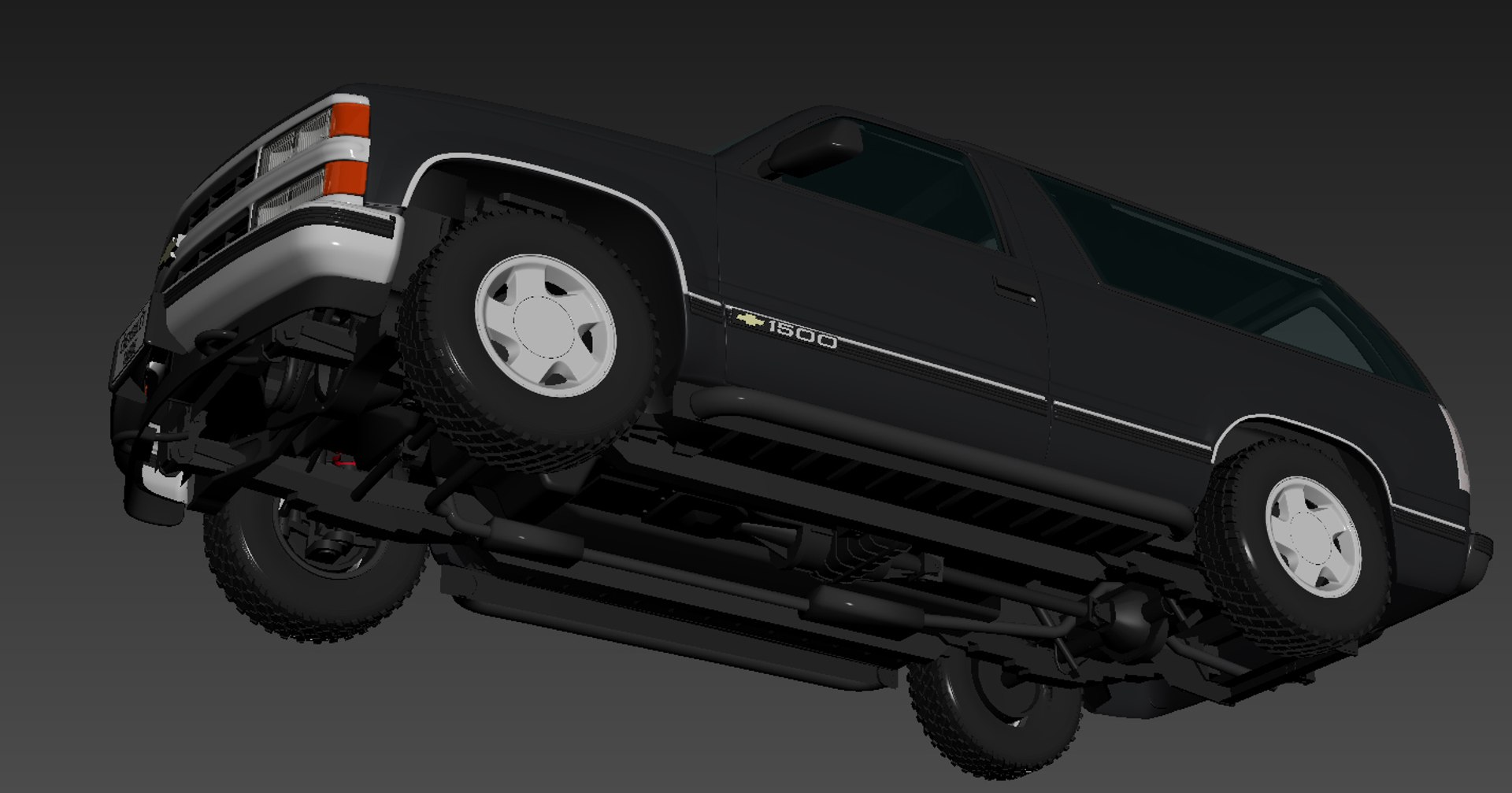 3D Chevrolet Tahoe 1995 Model - TurboSquid 2195664