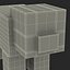 Minecraft Pig Saddle Rigged 3d Max