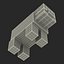 Minecraft Pig Saddle Rigged 3d Max