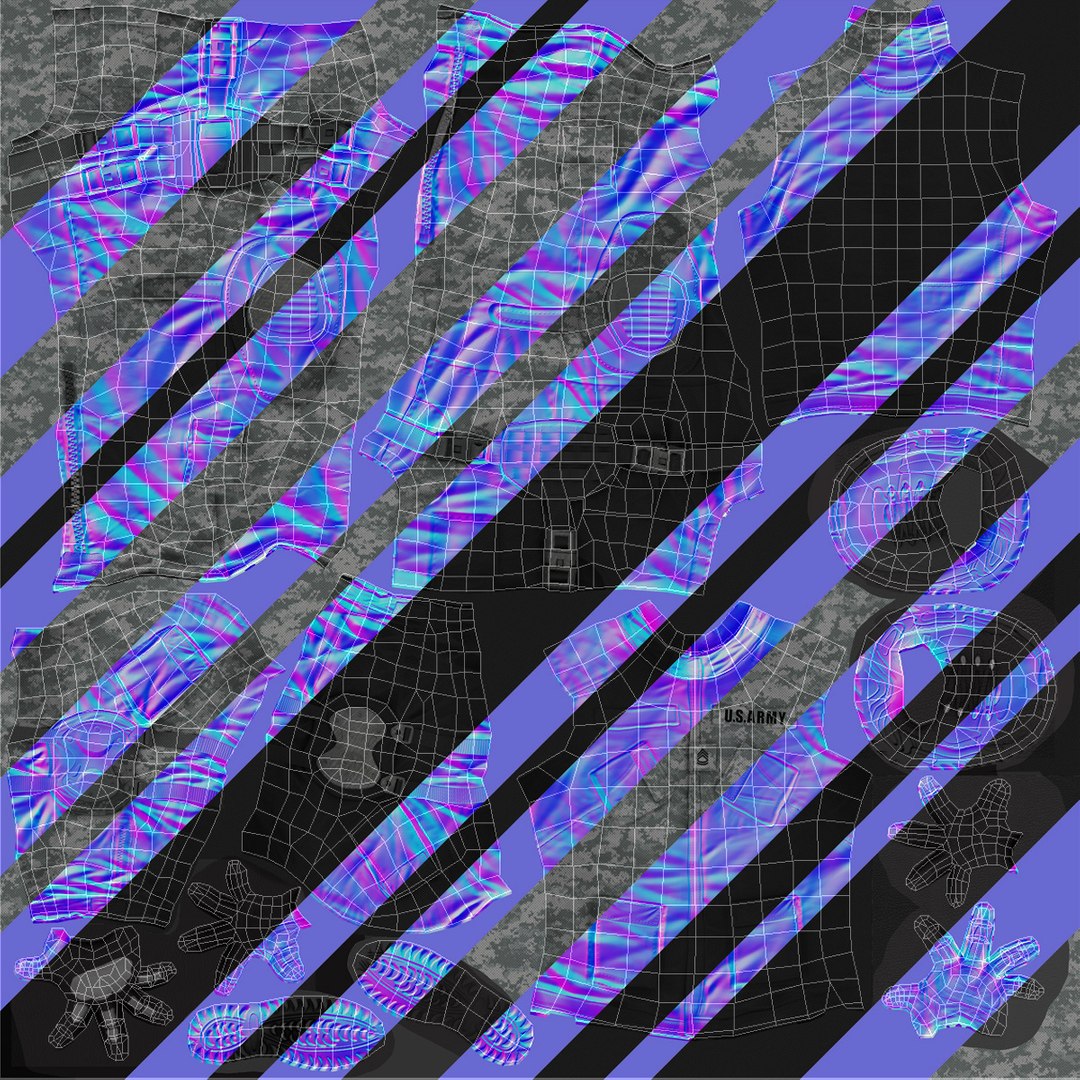 military male soldier max