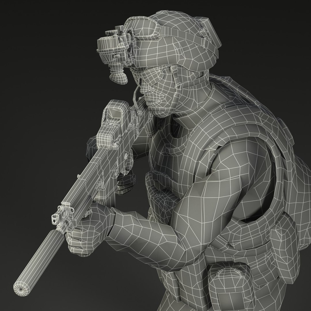 military male soldier max