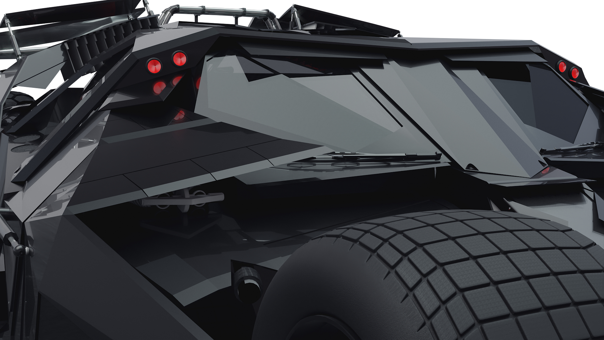Chris Nolan Batmobile model - TurboSquid 2011608