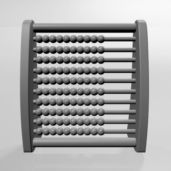 3D Abacus 01 - TurboSquid 1927463