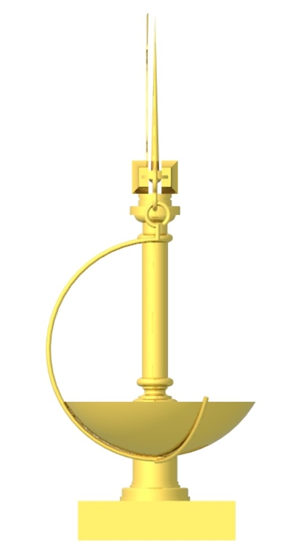 Brass Scale 3d Model