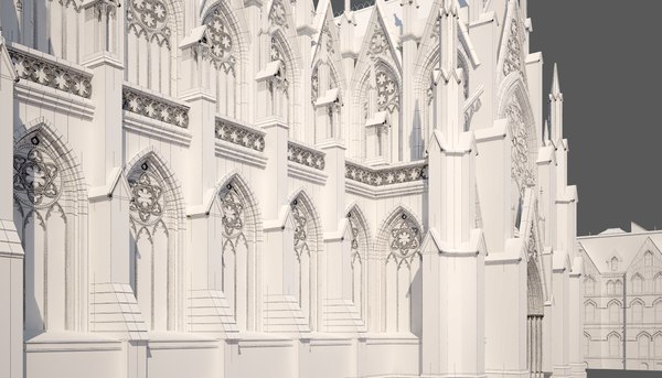 3d realistic st patrick s cathedral