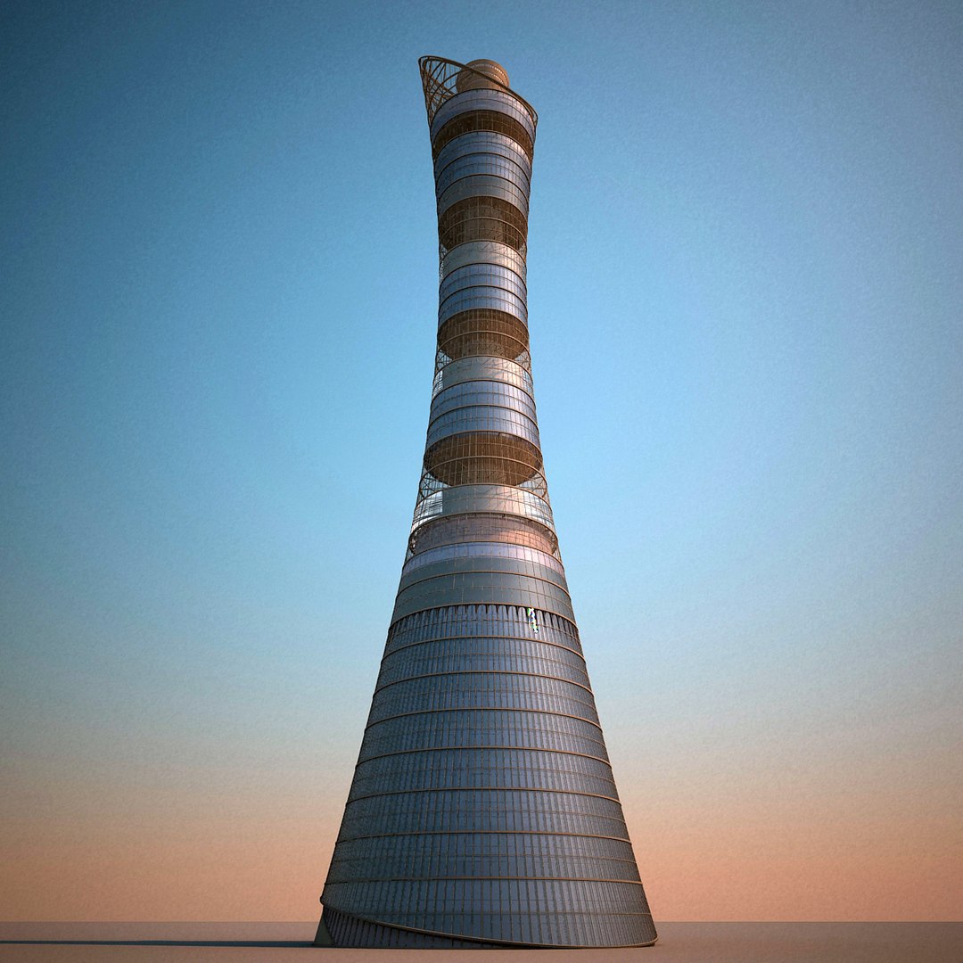 Aspire Tower 3d Model