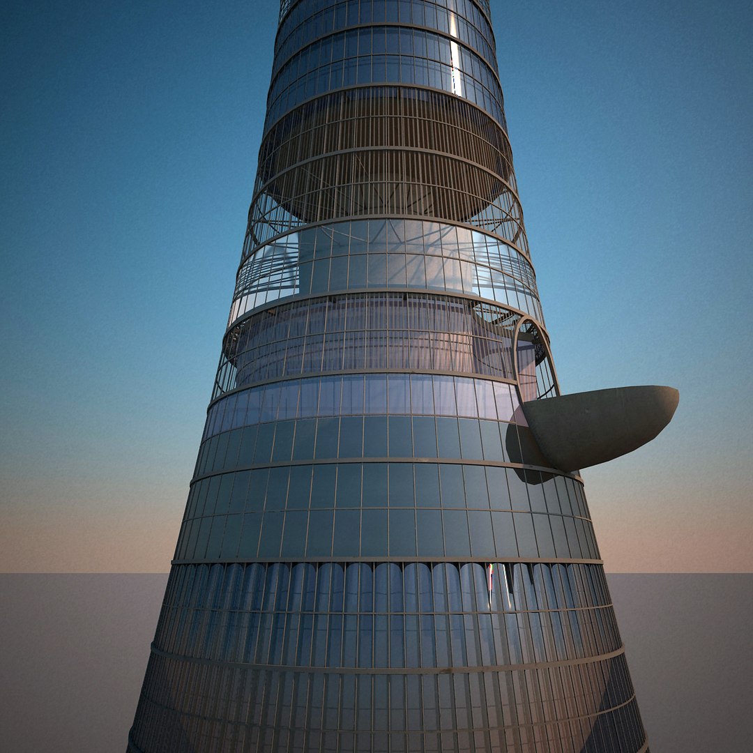 Aspire Tower 3d Model
