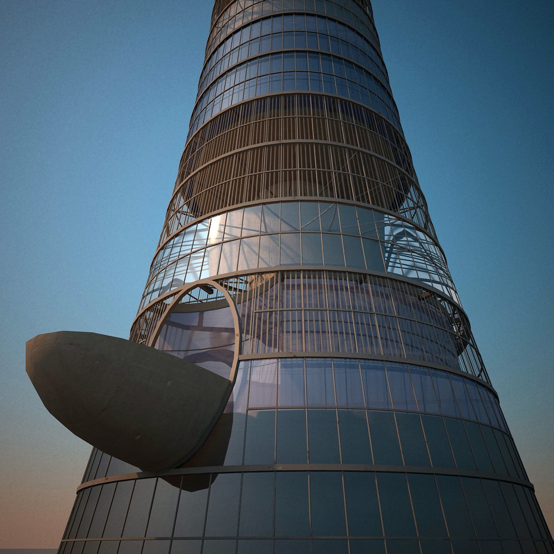 Aspire Tower 3d Model
