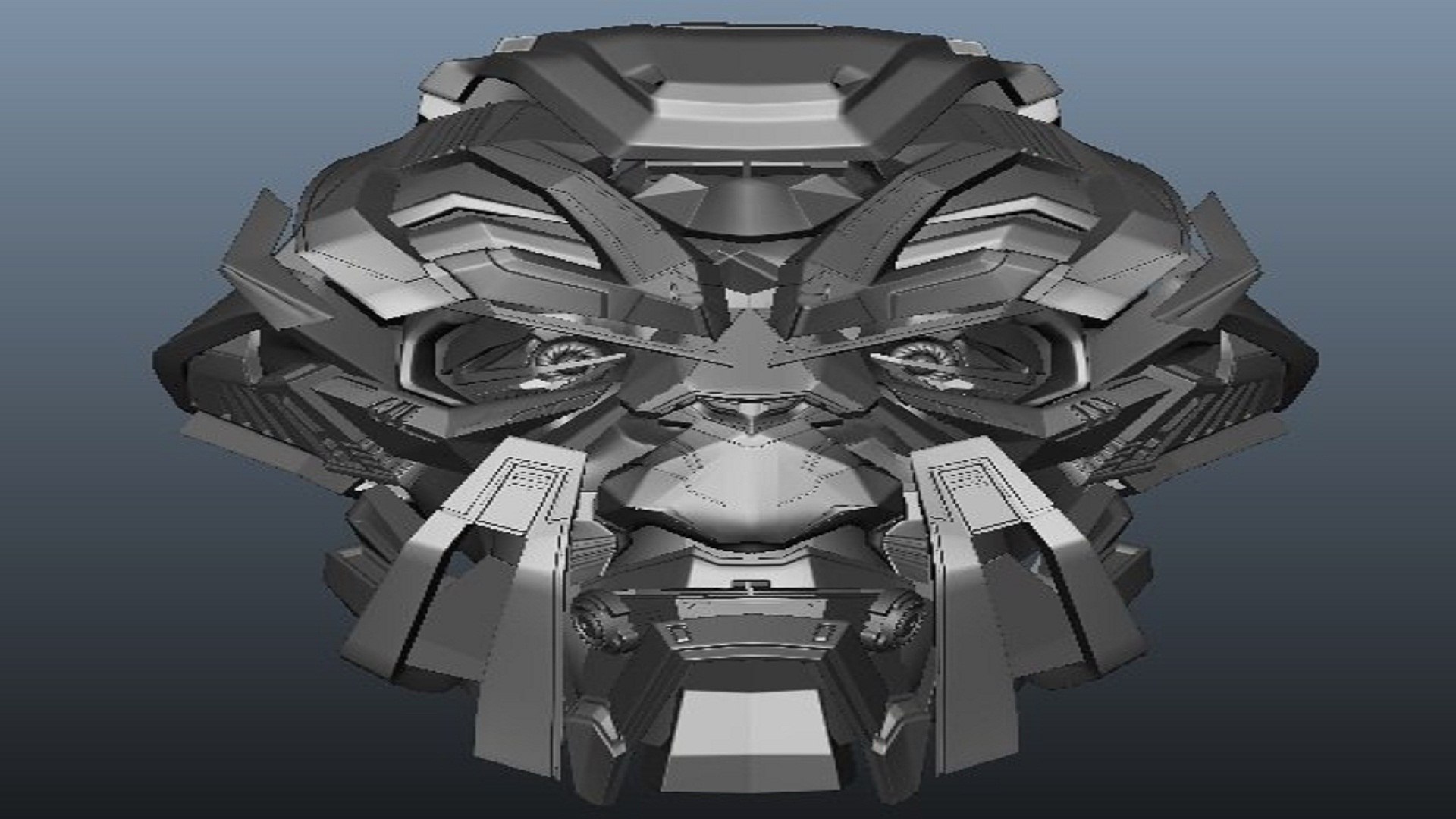 3D Robot Head - TurboSquid 2100079