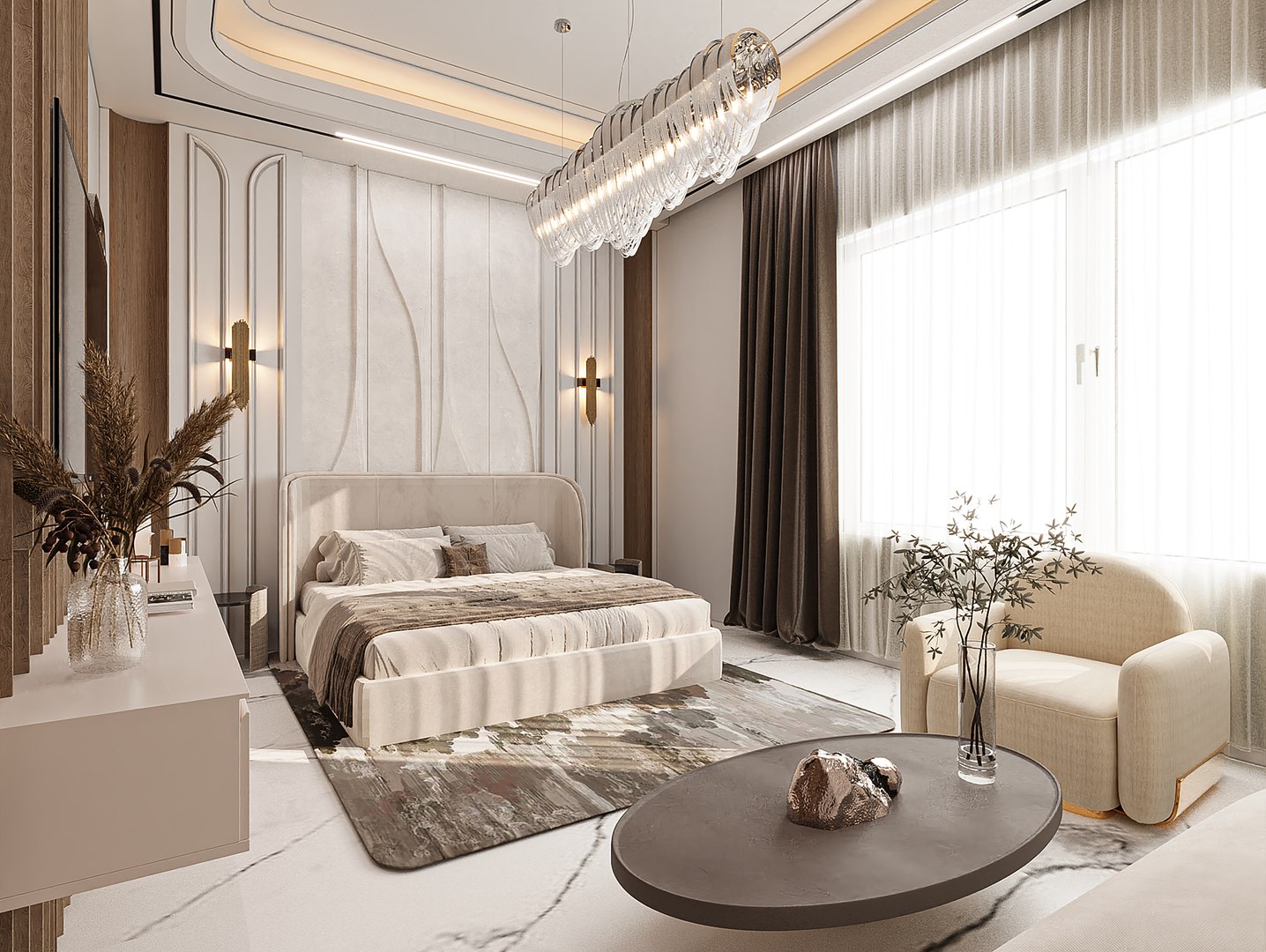 Master Bedroom Model - TurboSquid 2284592