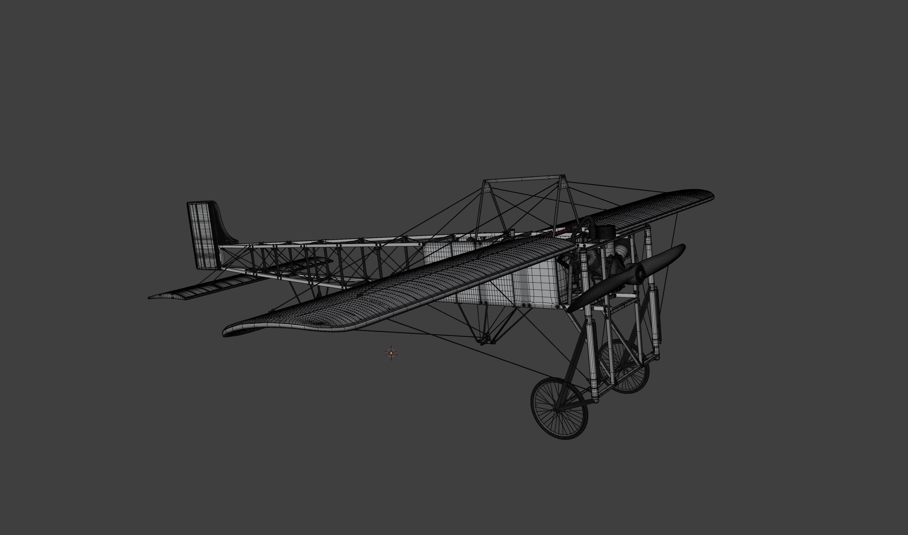 Bleriot Xi 3D - TurboSquid 1651696