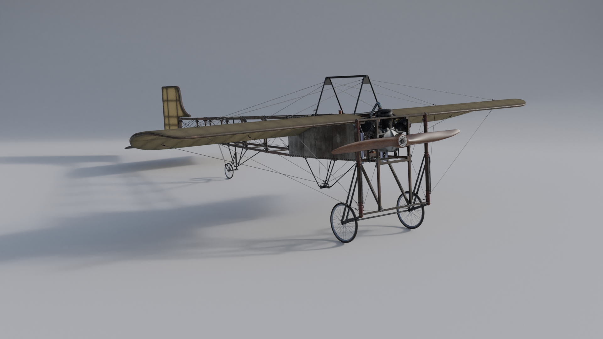 Bleriot Xi 3D - TurboSquid 1651696