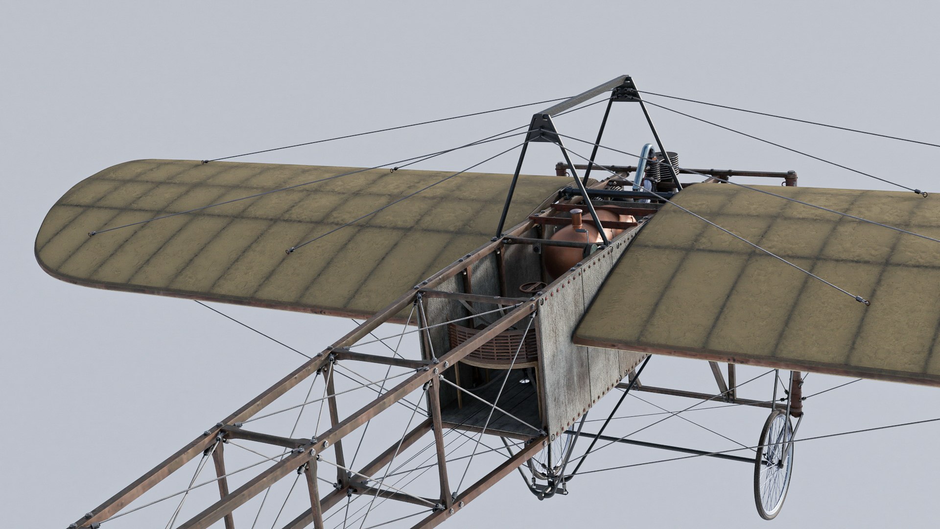 Bleriot Xi 3D - TurboSquid 1651696