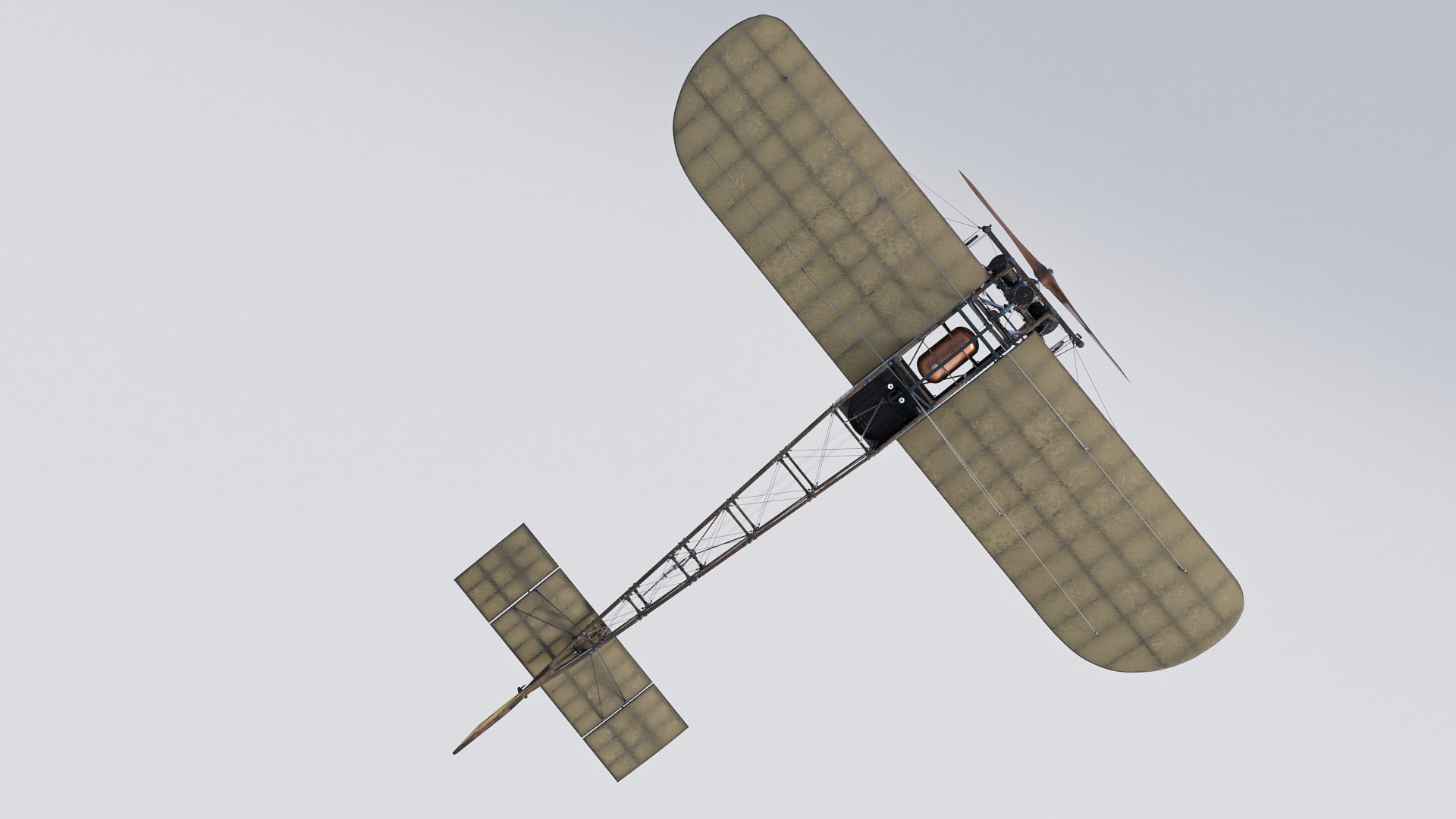 Bleriot Xi 3D - TurboSquid 1651696