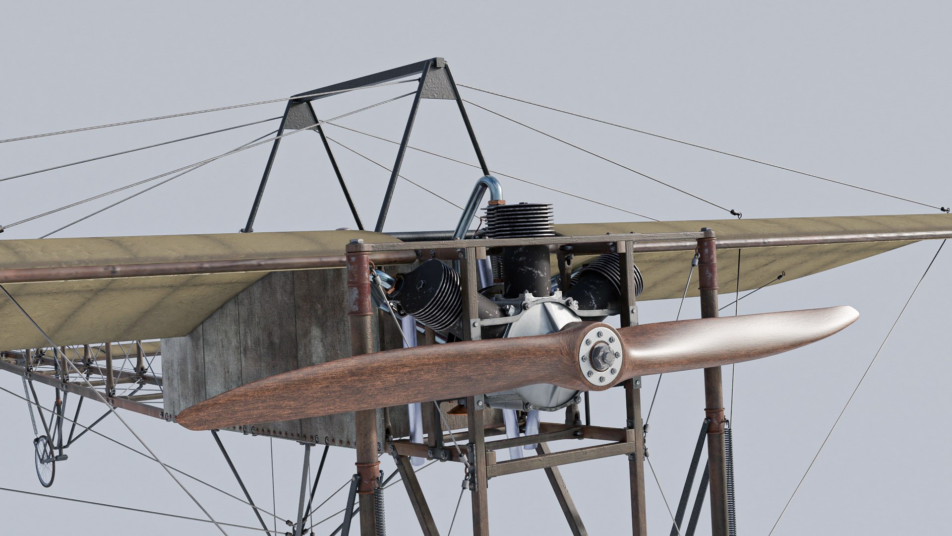 Bleriot Xi 3D - TurboSquid 1651696