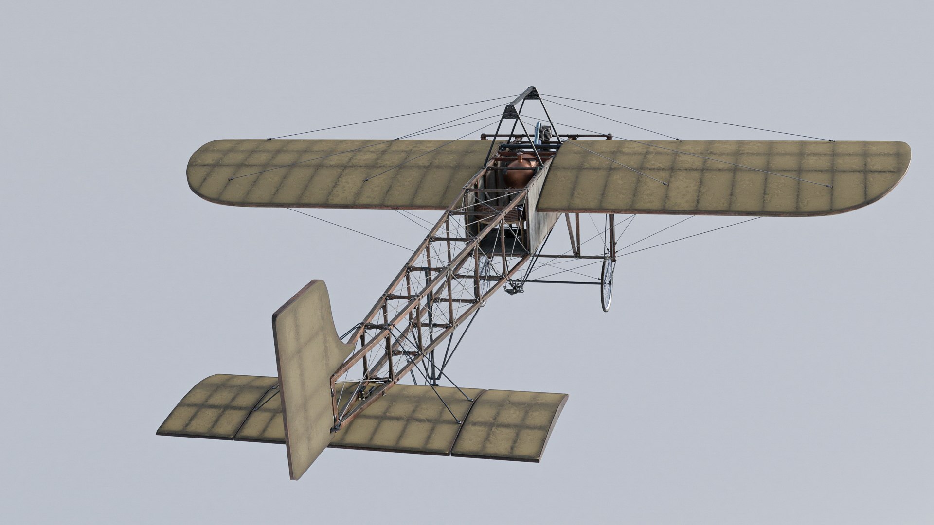 Bleriot Xi 3D - TurboSquid 1651696