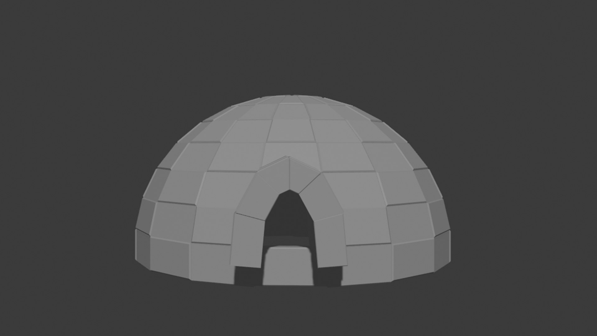 Igloo 3D Model - TurboSquid 2160700