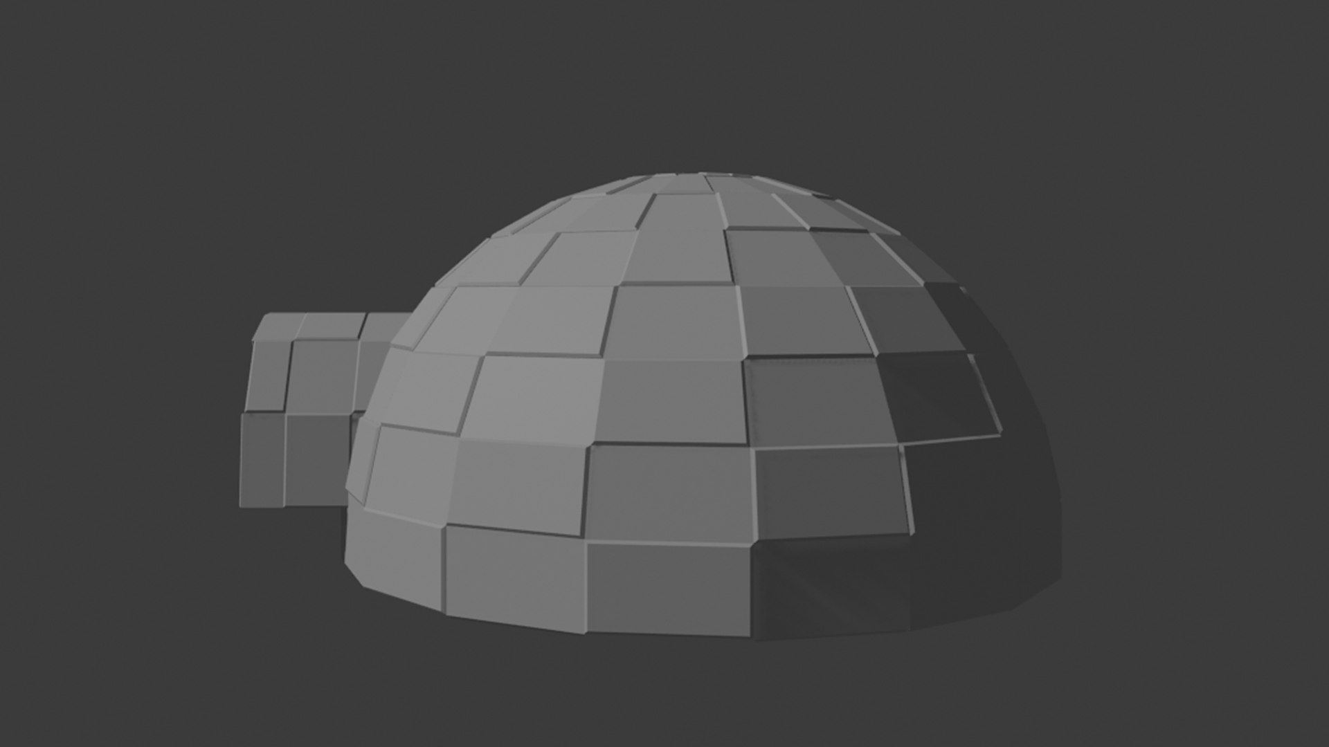 Igloo 3D Model - TurboSquid 2160700