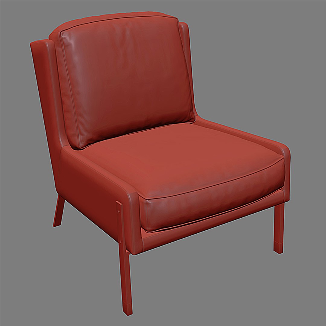 Blink Easy Chair Qt 3D Model - TurboSquid 1371617