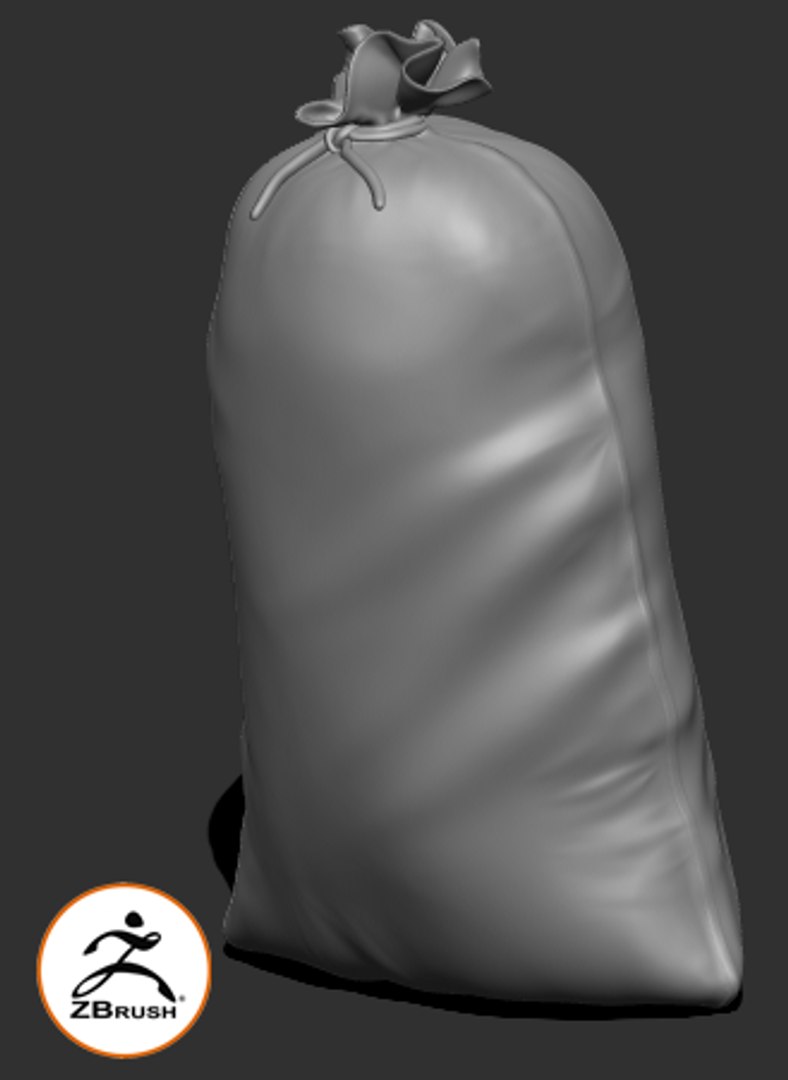 Food sacks grain open model - TurboSquid 1408060