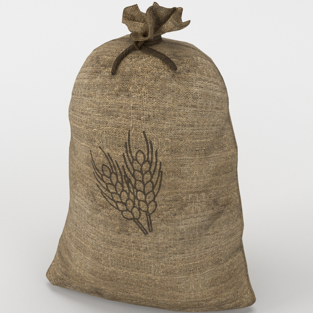 Food sacks grain open model - TurboSquid 1408060