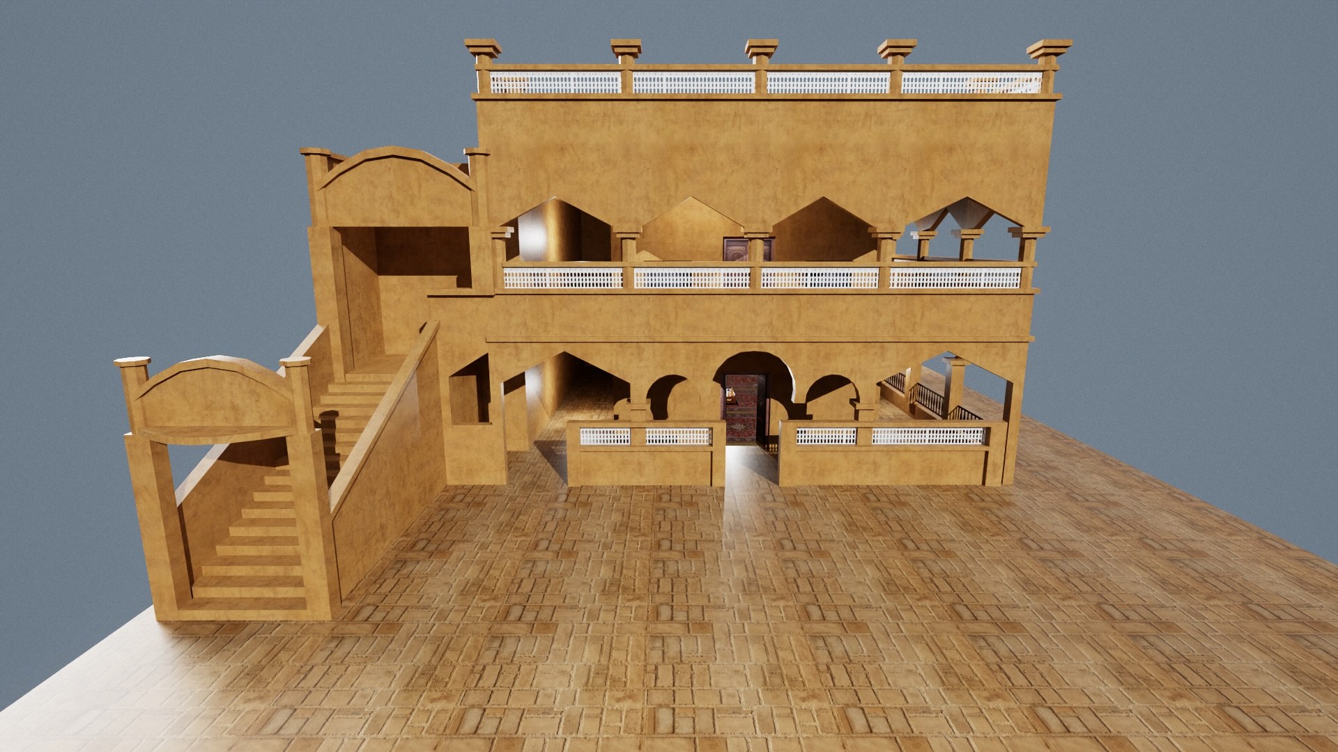 3D Al Ain Museum 3d Model Model - TurboSquid 2154544