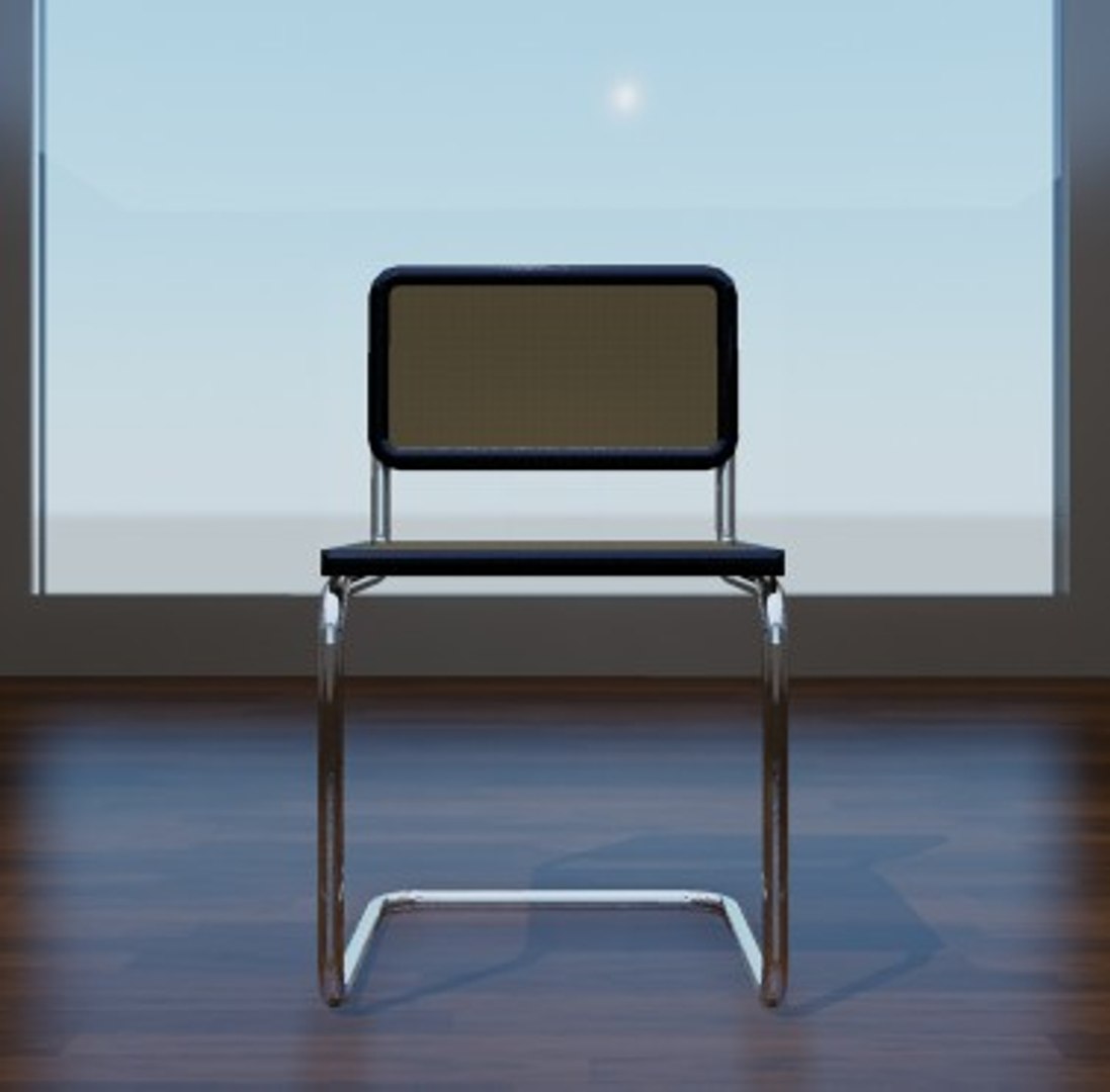 3d model ed chair