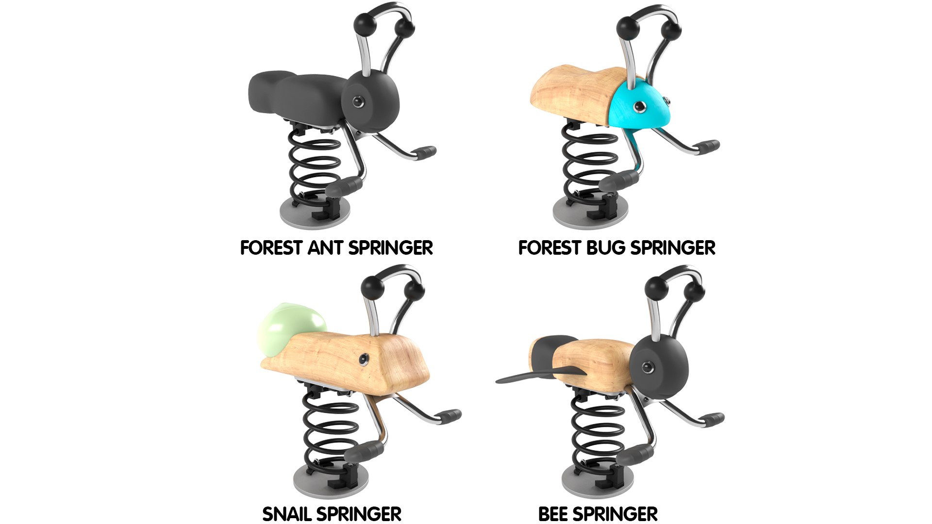 Robinia Springers Spring rockers model - TurboSquid 1871737