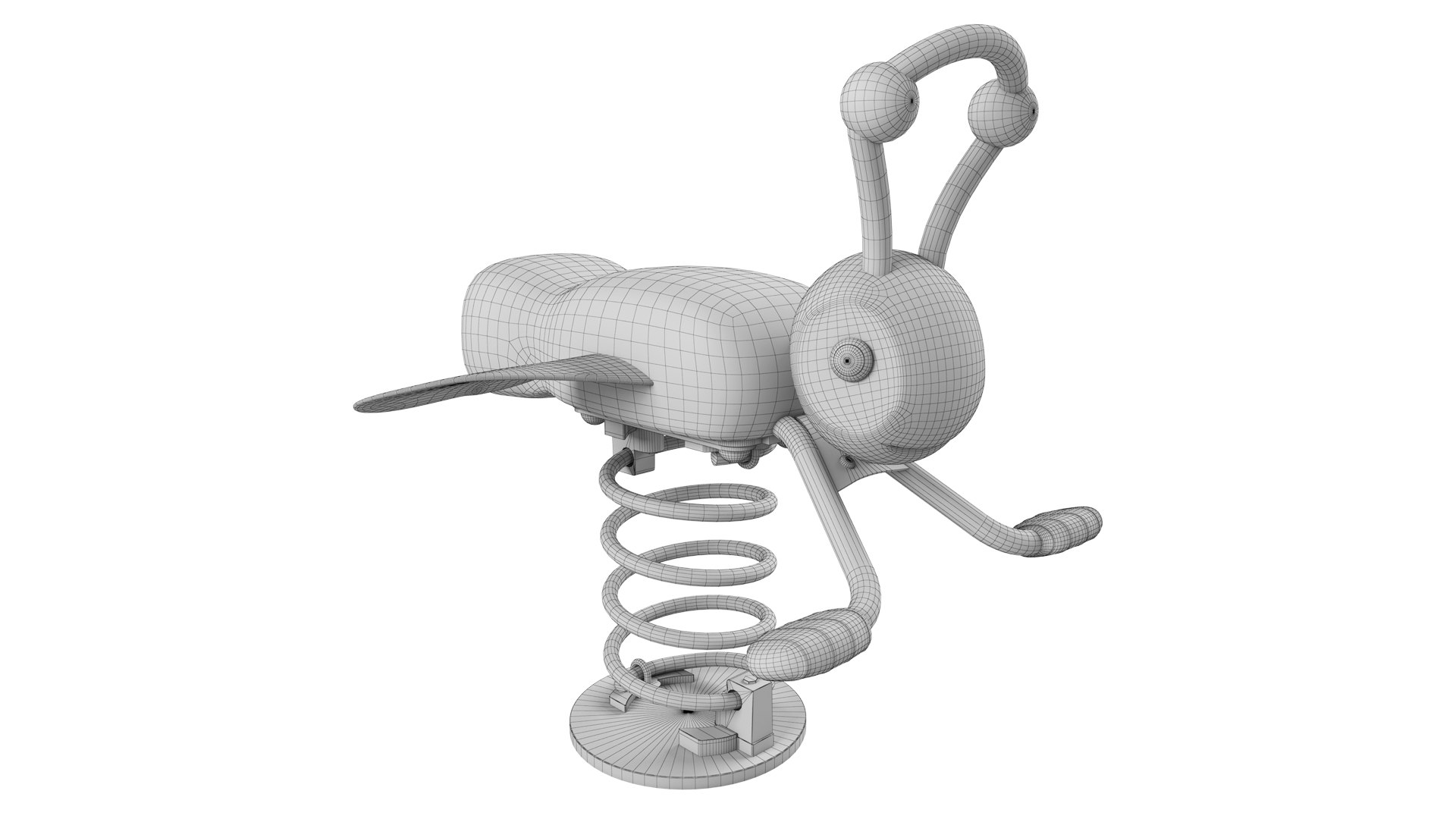 Robinia Springers Spring rockers model - TurboSquid 1871737