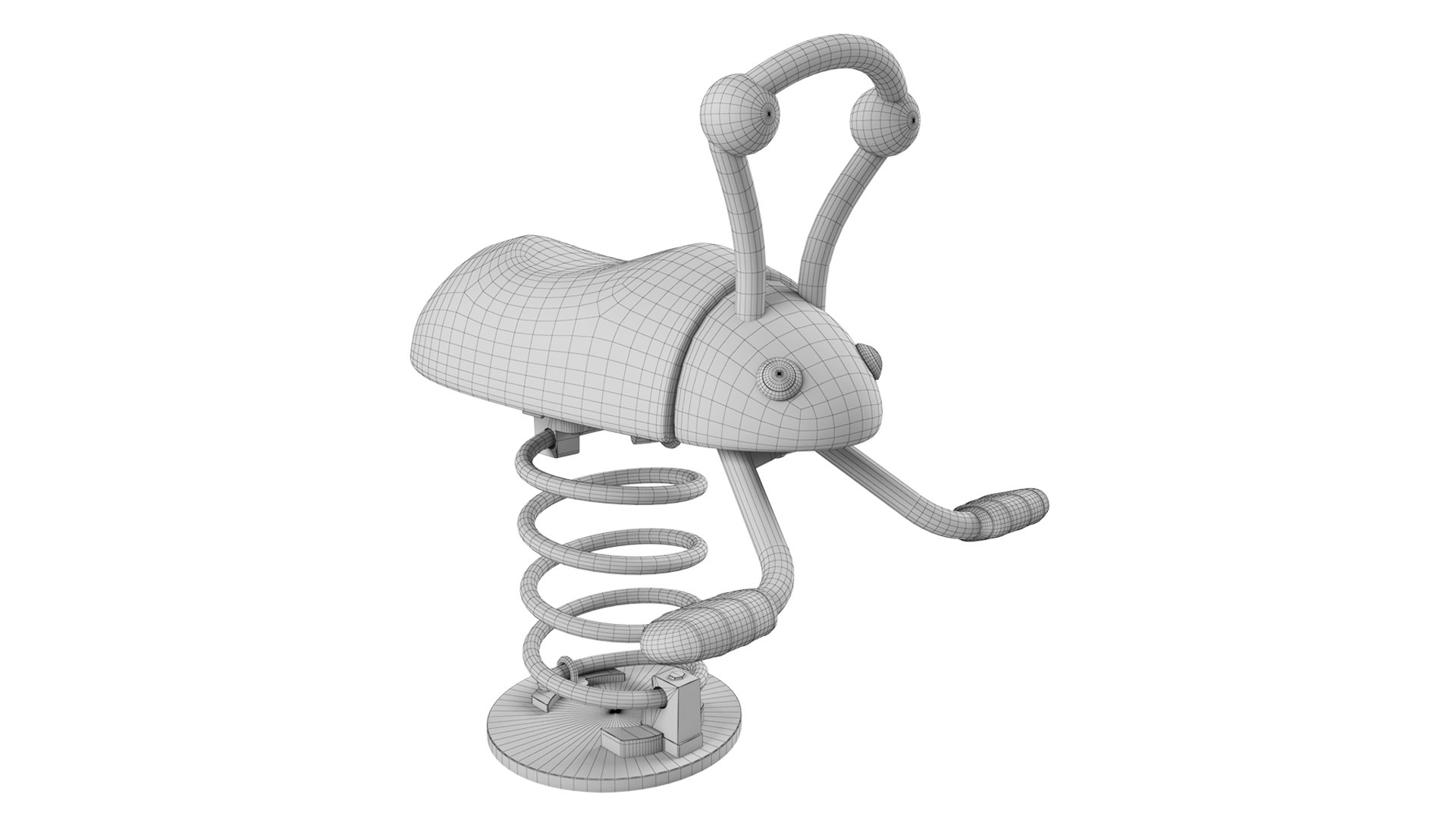 Robinia Springers Spring rockers model - TurboSquid 1871737