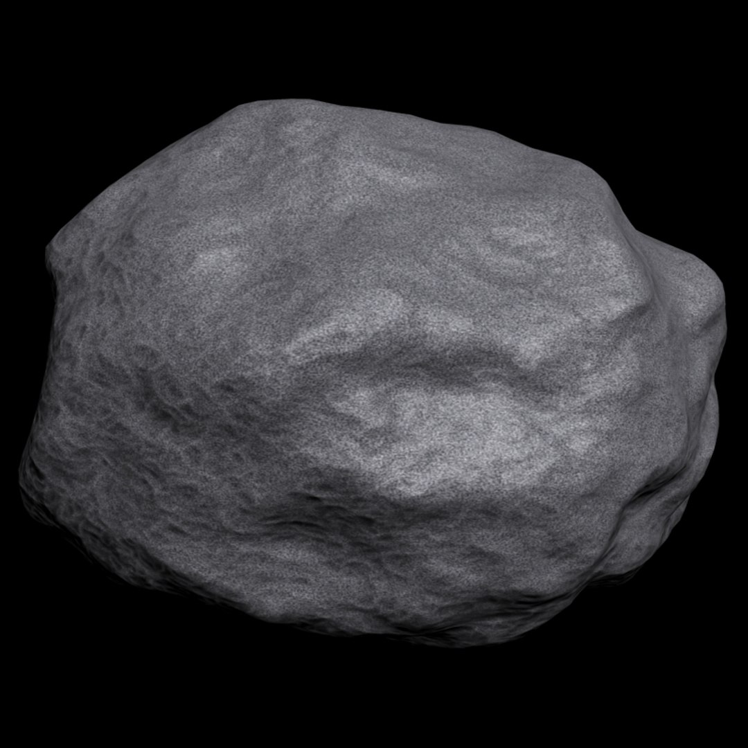 space rock 3d max