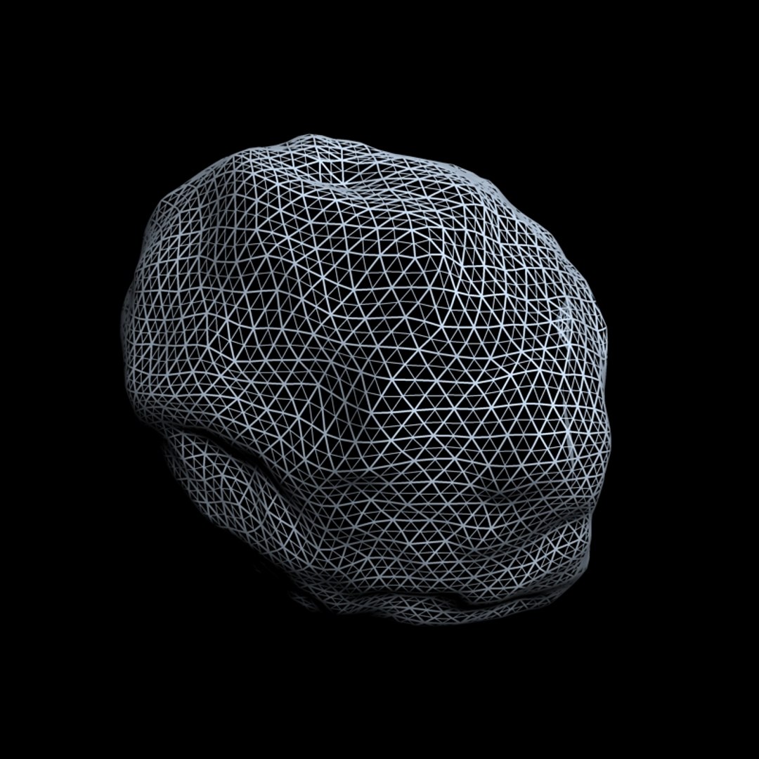 space rock 3d max