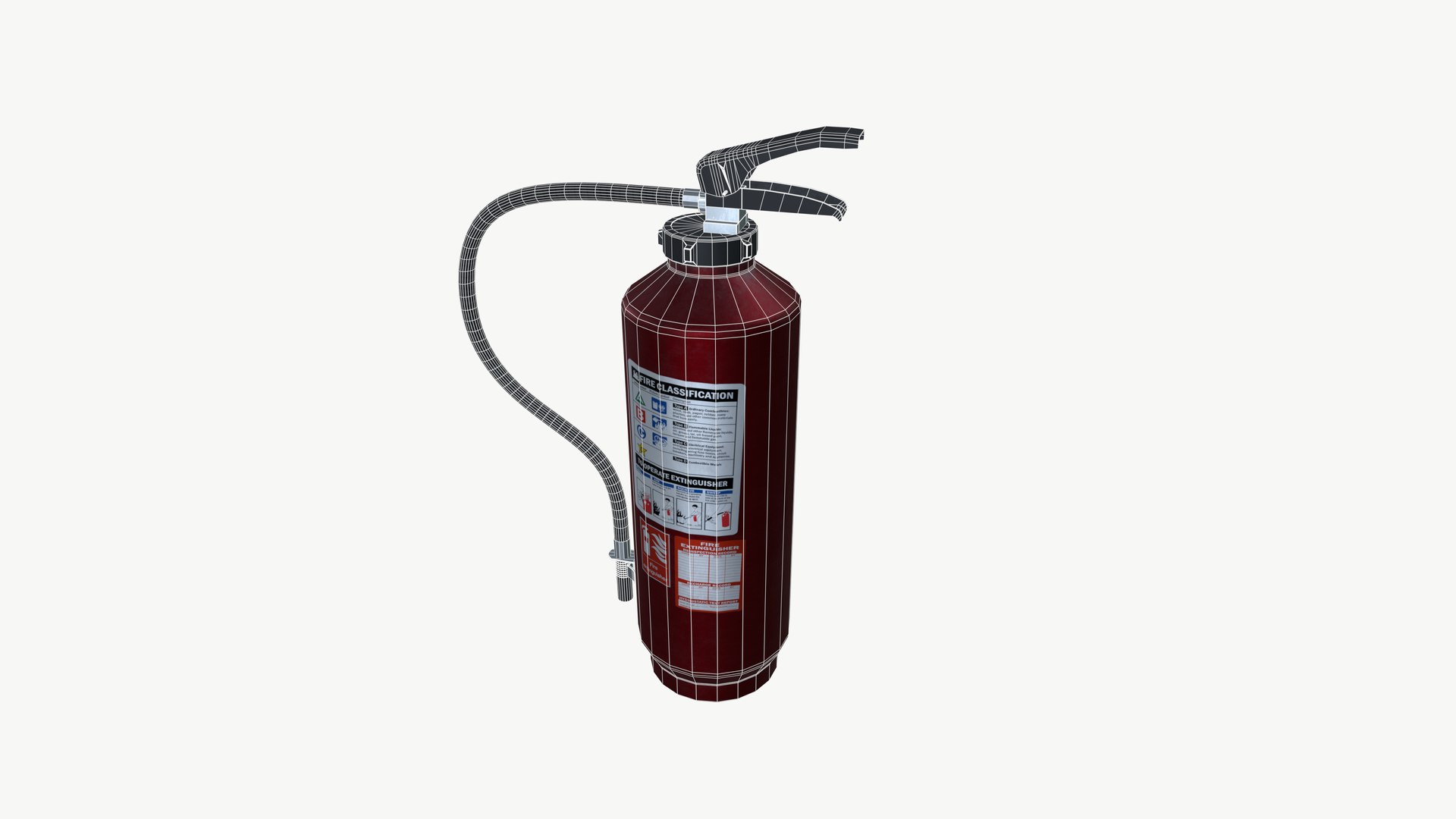 3D Model Fire Extinguisher - TurboSquid 2260295