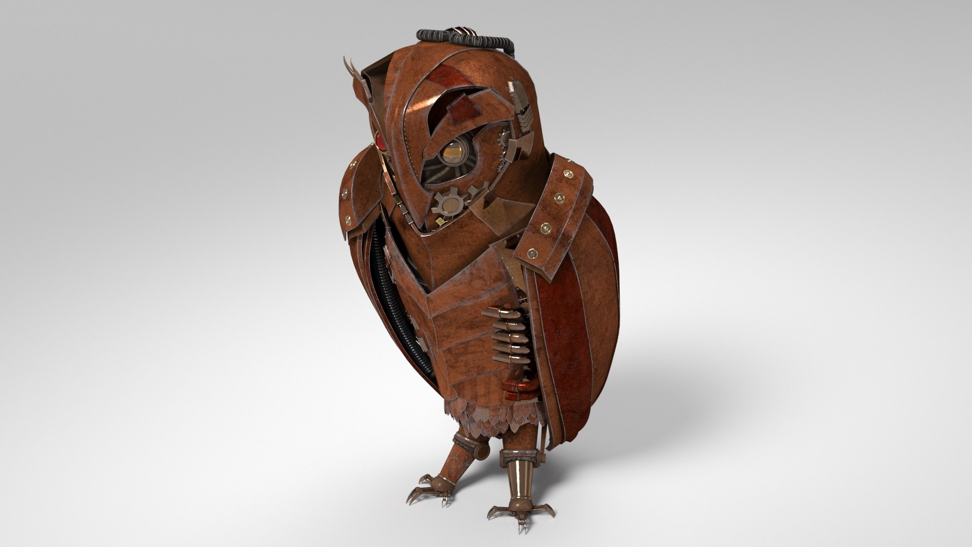 Owl 3D Model - TurboSquid 1892726