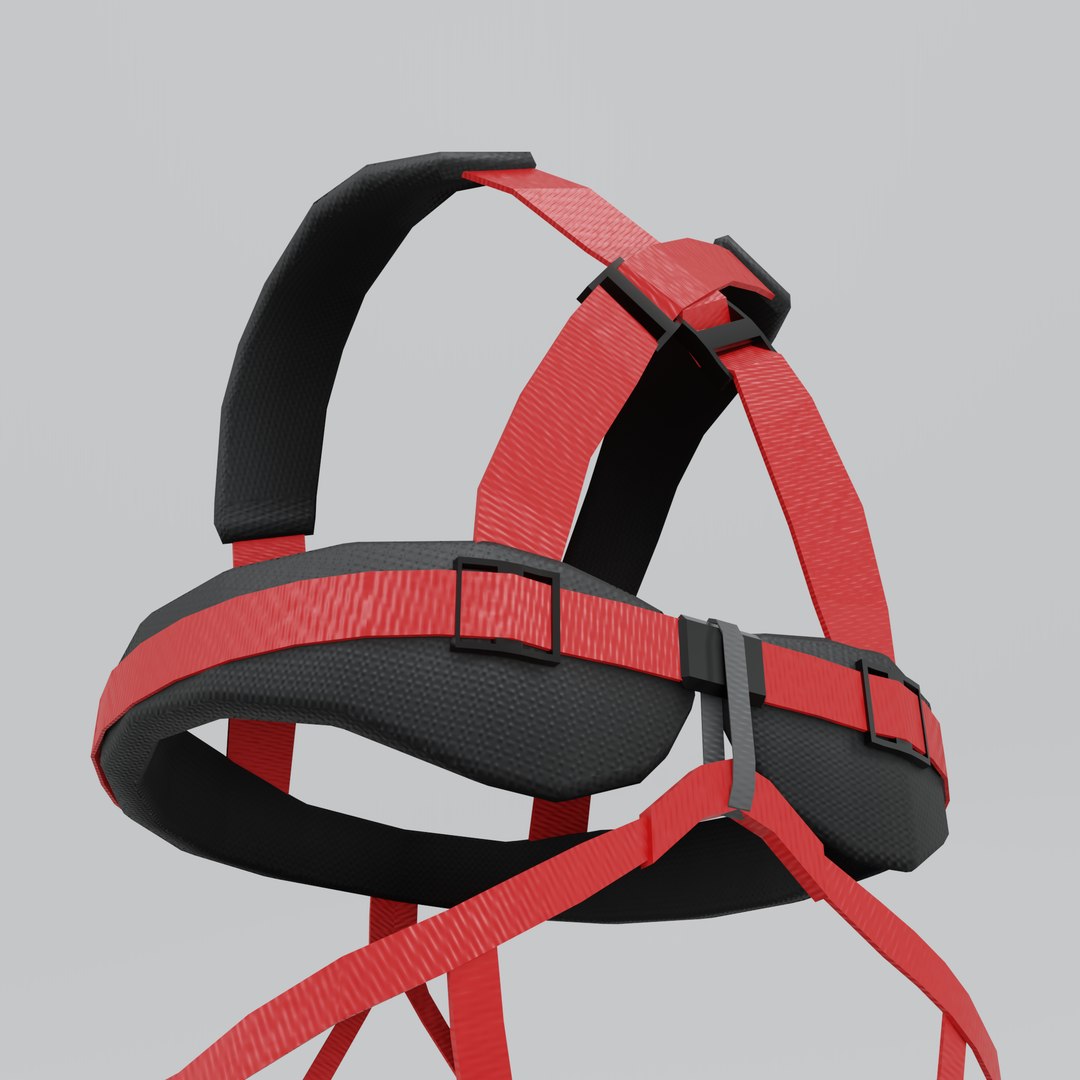 3D Low Poly Climbing Harness - TurboSquid 2164569