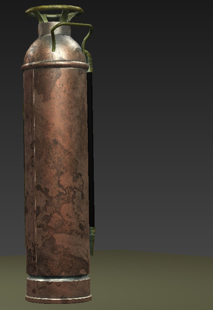 extinguisher - ready 3d model