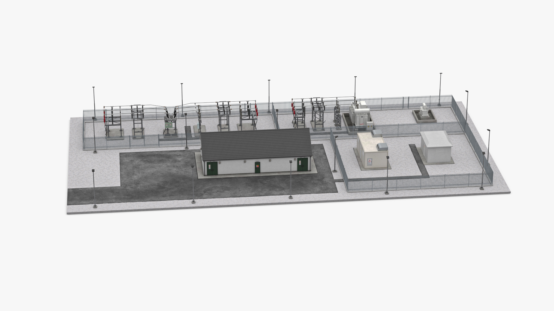 Wind Power Station Model - TurboSquid 2290833