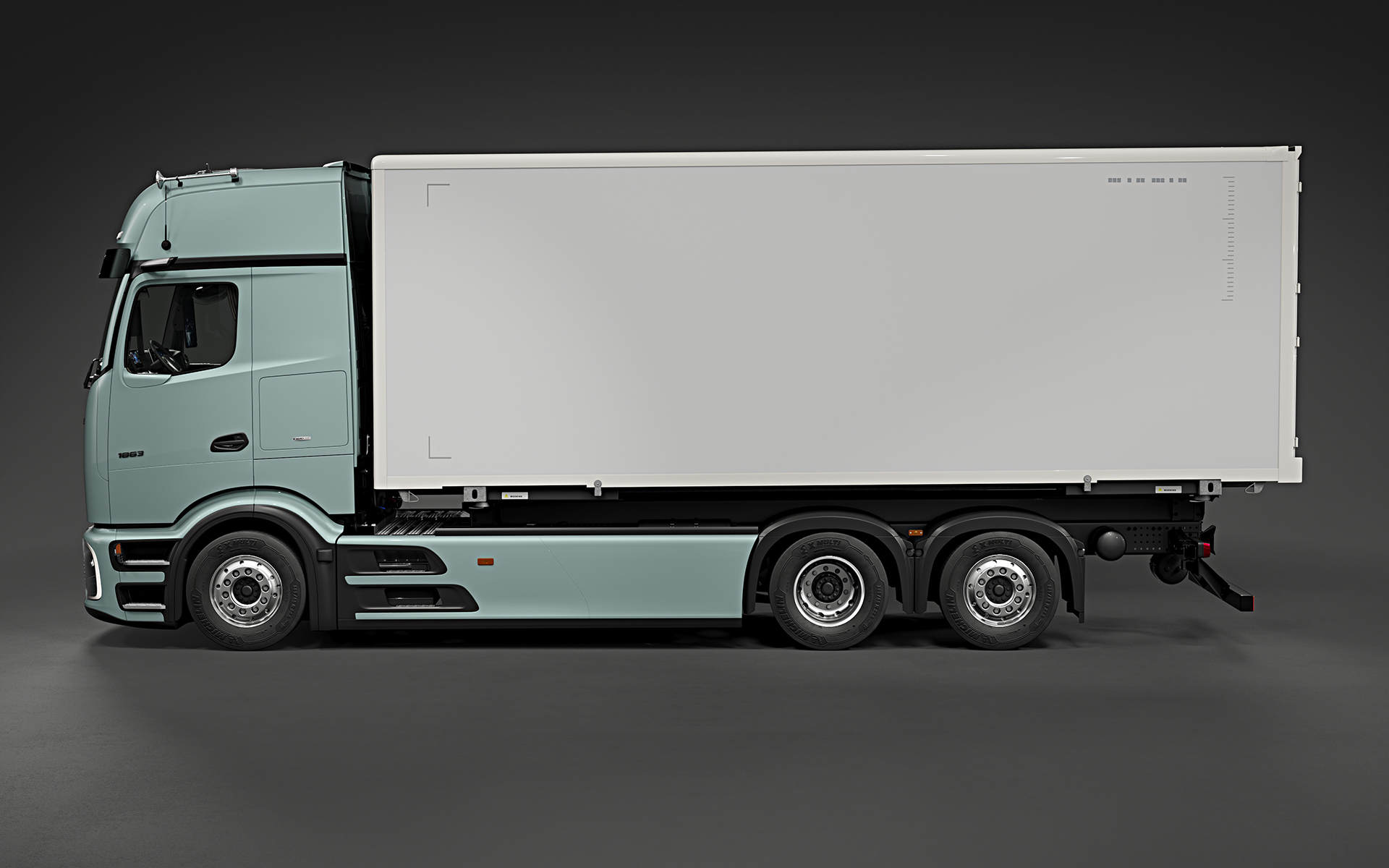 modelo 3d Camioneta Mercedes-Benz Actros L GigaSpace 2025 - TurboSquid ...