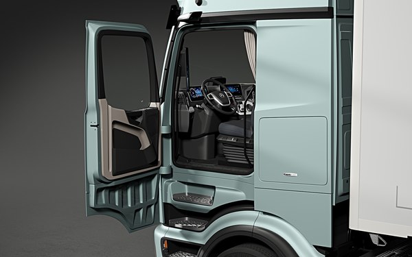 modelo 3d Camioneta Mercedes-Benz Actros L GigaSpace 2025 - TurboSquid ...