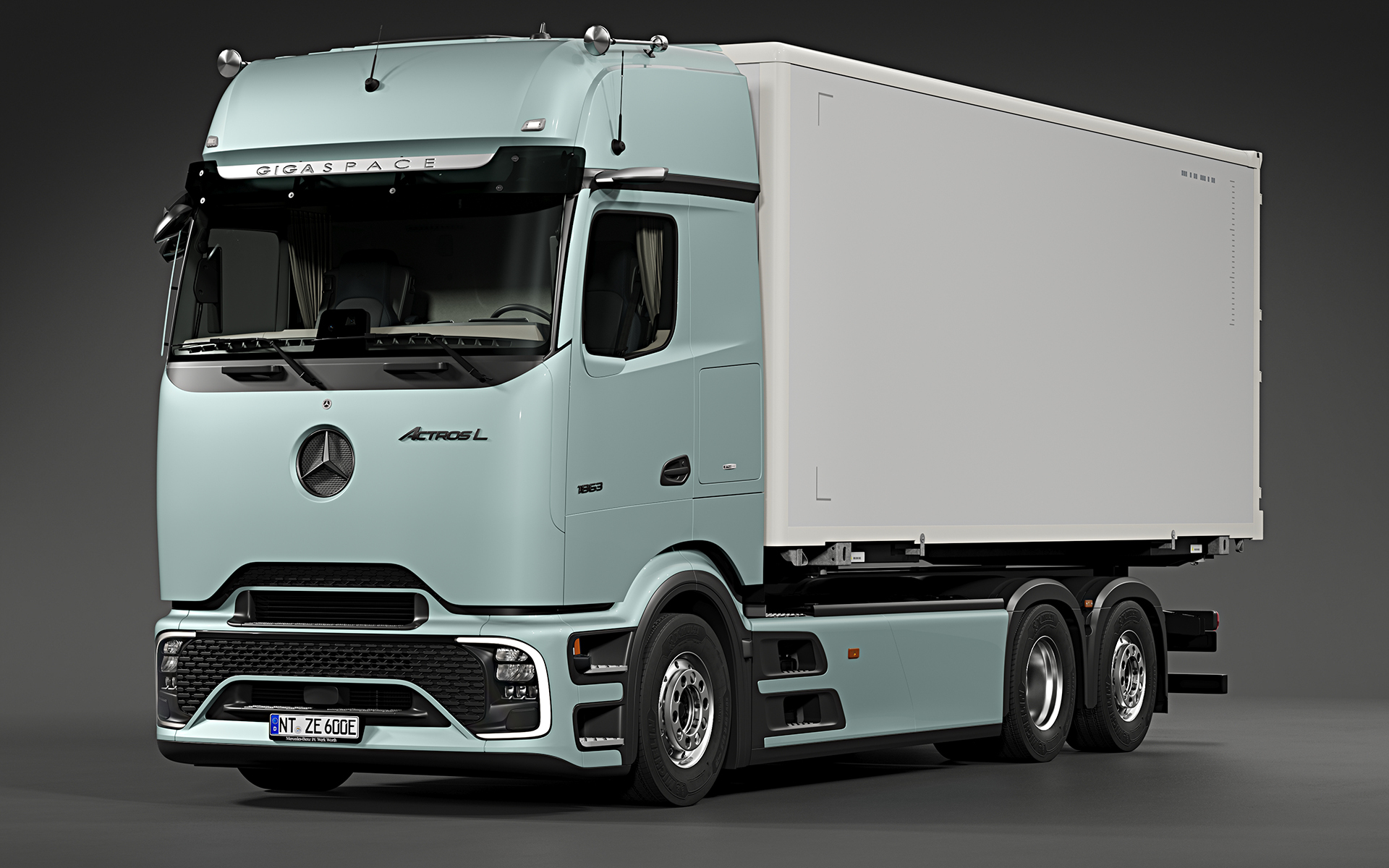 modelo 3d Camioneta Mercedes-Benz Actros L GigaSpace 2025 - TurboSquid ...