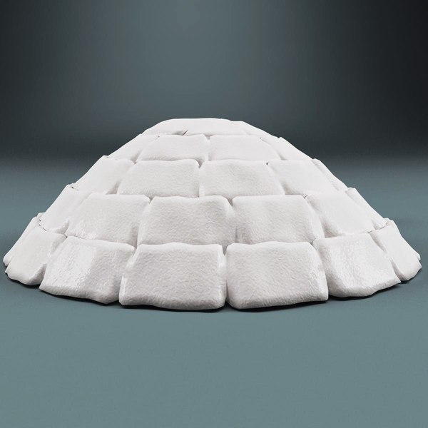 3d igloo modelled
