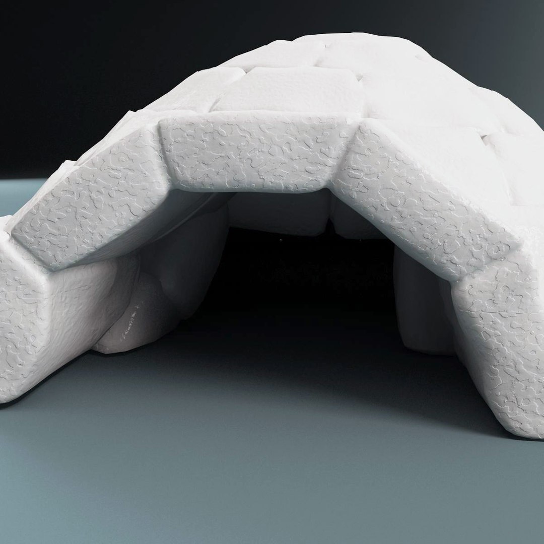 3d Igloo Modelled