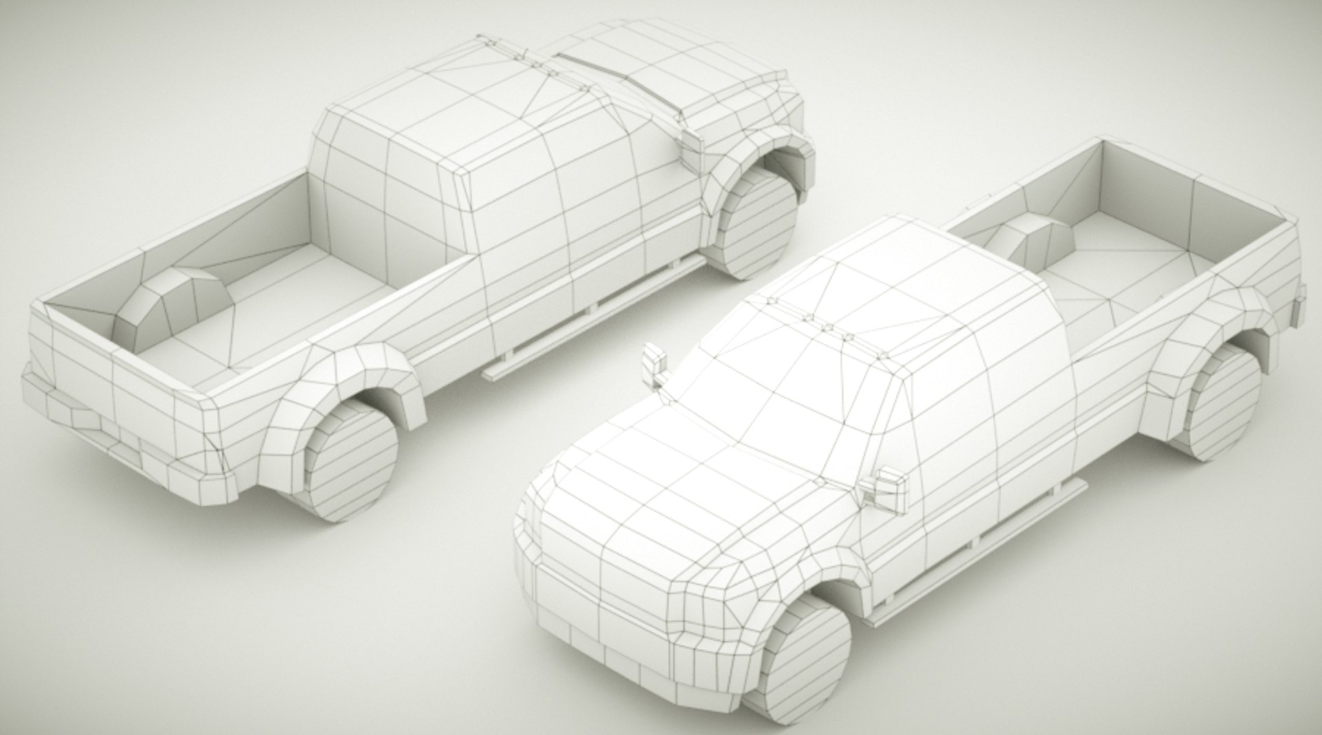 3D Model Generic Pickup V2 - TurboSquid 1195862