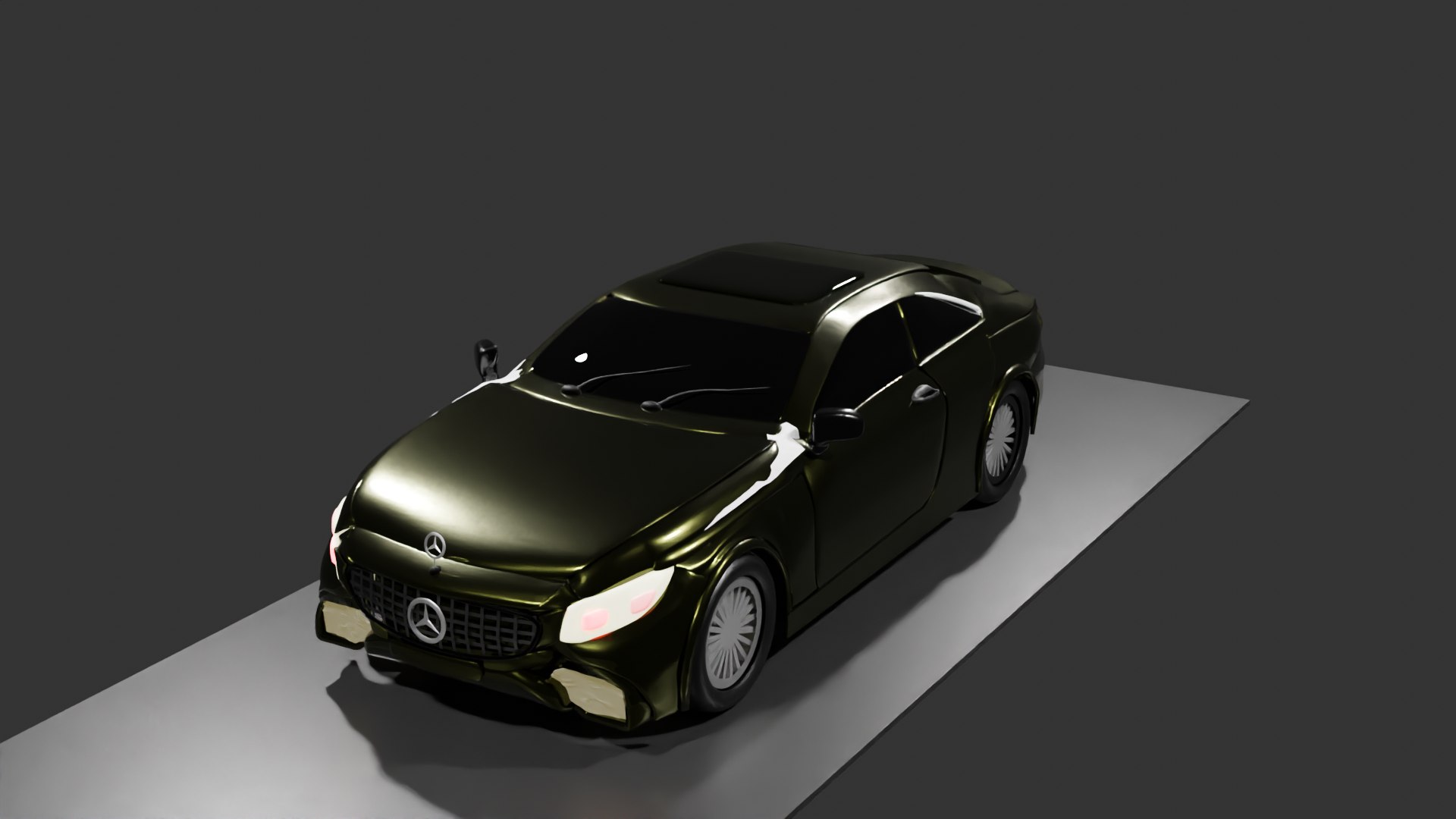 Mercedes Benz 3D Model - TurboSquid 2138368